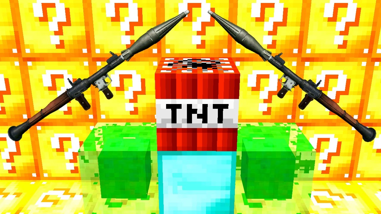 EPICKI SKOK TNT (LUCKY BLOCK) - YouTube