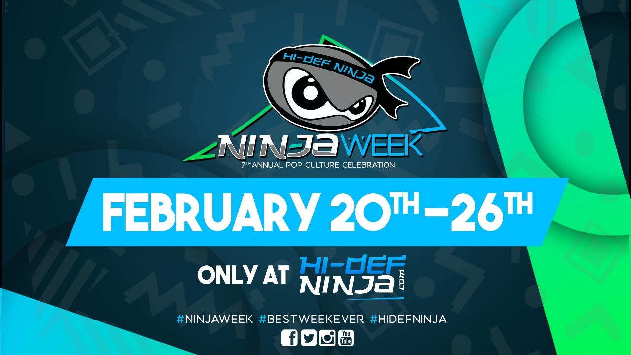 Ninja Week 2017 - 7th Annual Pop-Culture Celebration - YouTube