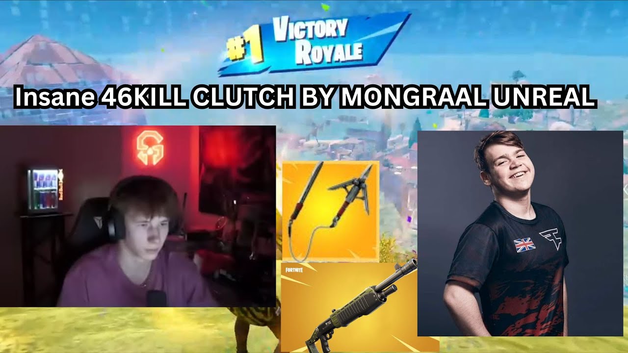 Insane 46 Kill Clutch By Mongraal Youtube