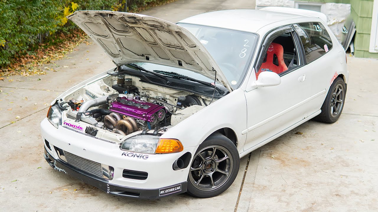 My 567WHP Turbo Honda Civic - Everything Inside & Out | Build Breakdown ...
