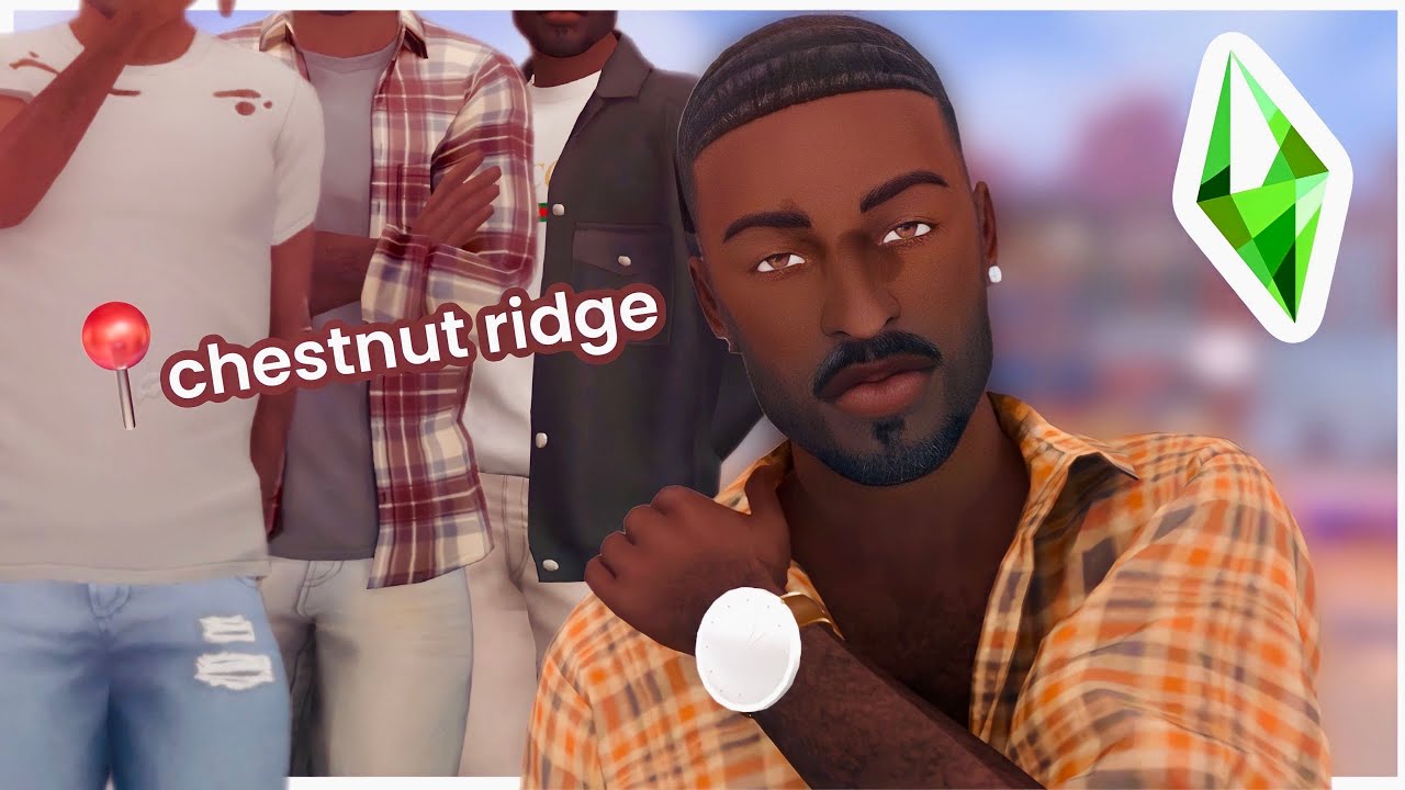 I challenged myself to make a cute guy that dresses good? | The Sims 4 ...