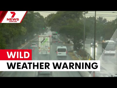 Severe weather warnings as storms hit Melbourne | 7NEWS