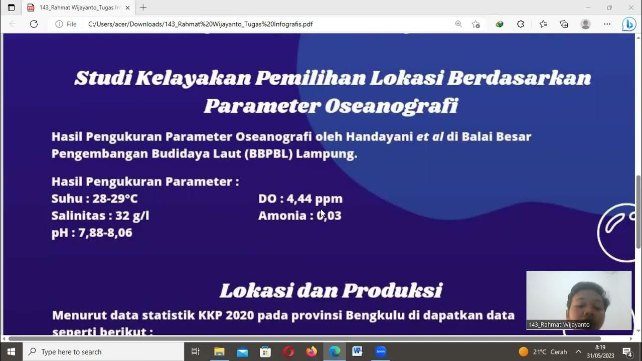 TUGAS INFOGRAFIS OSEANOGRAFI PERIKANAN - YouTube