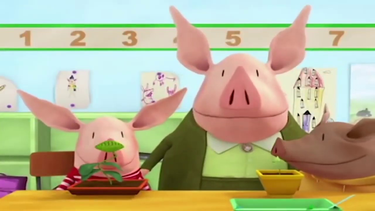Olivia the Pig | Olivia Plants a Garden | Full Episode - YouTube