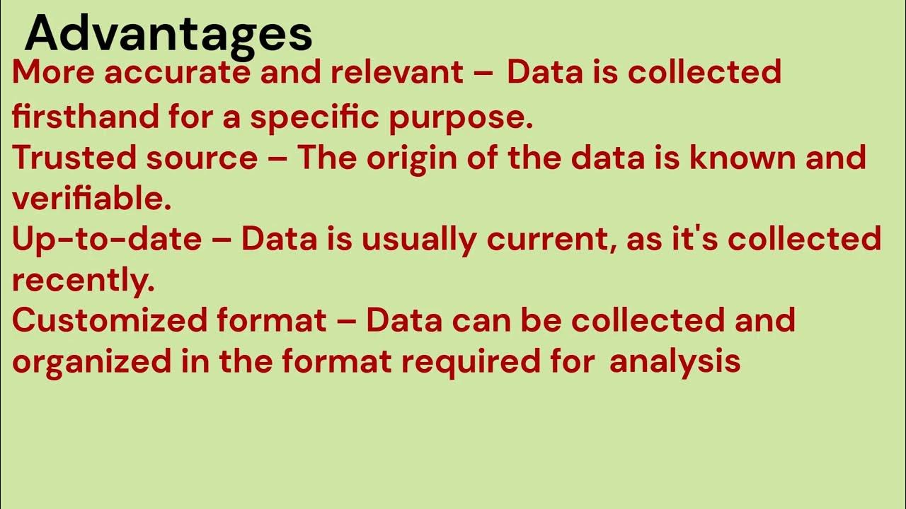 Direct Data source- AS and A level information technology 9626 - YouTube