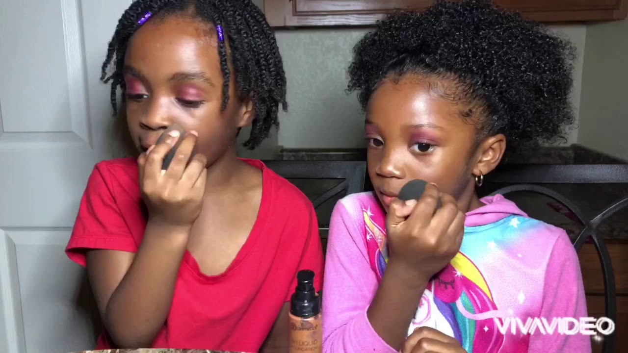 Makeup tutorial for kids - YouTube