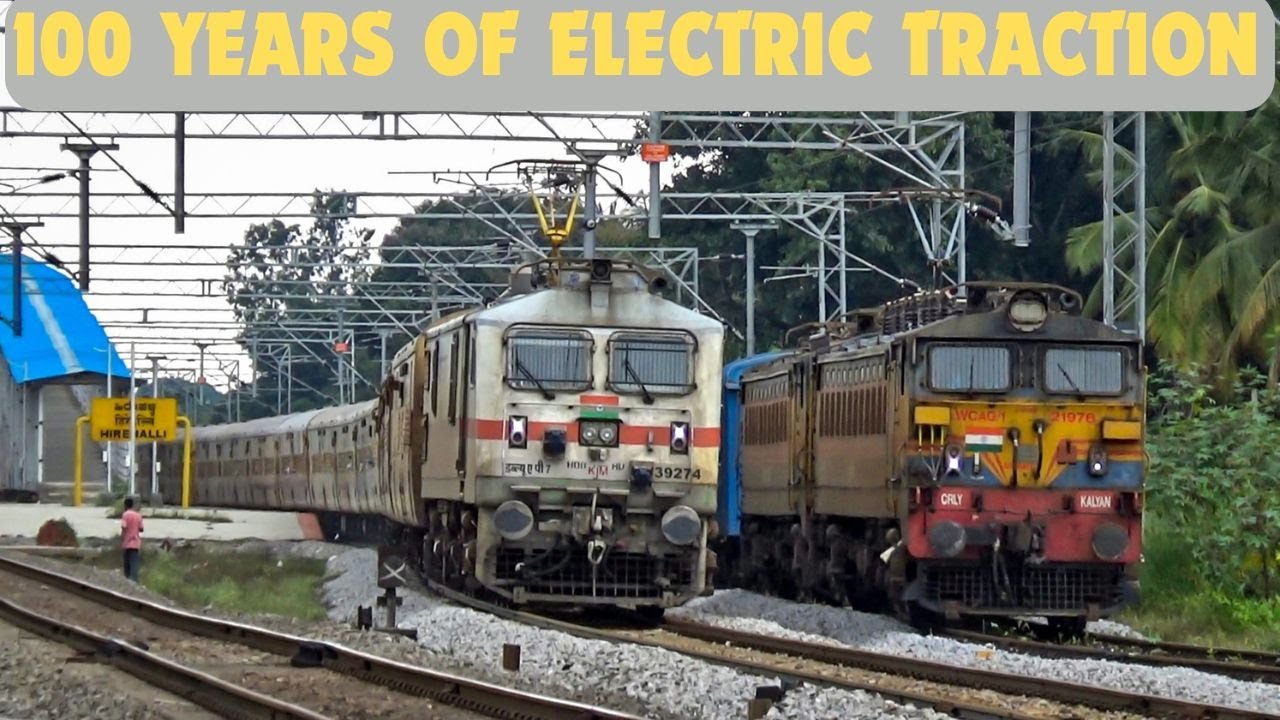 30 in 1 : CELEBRATING 100 years of ELECTRIC TRACTION | SPEEDING ...