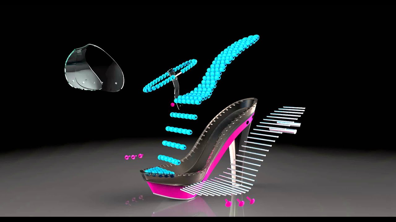 Beaded Heel Model Delcam ShoeMaker Pro - YouTube