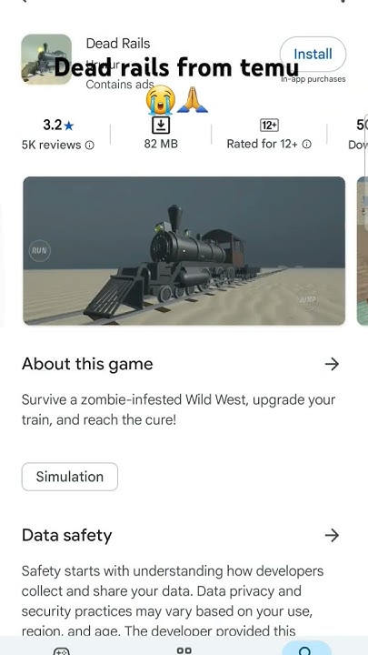 dead rails from temu💀🙏 - YouTube