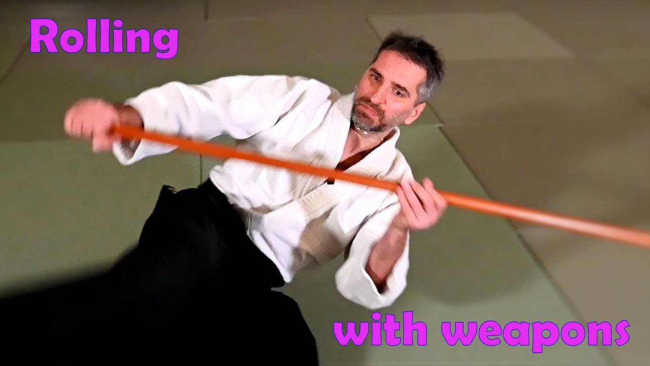 How to: Ukemi with weapons - Aikido Virtual Dojo - YouTube