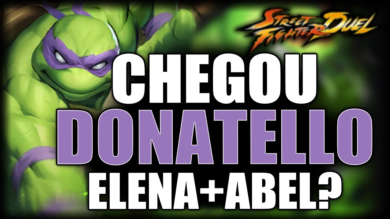 COWABUNGA! O Filho Mutante de Elena e Abel!? Street Fighter Duel x TMNT ...