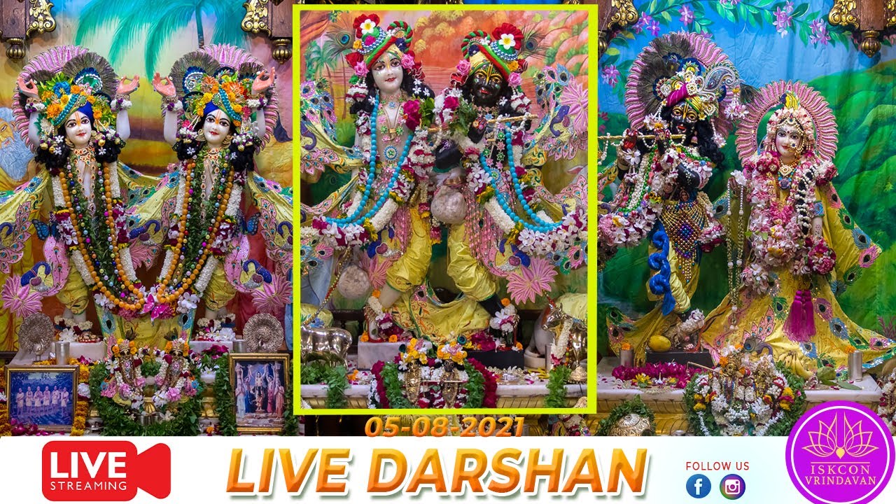 Live Darshan 05.08.2021 - YouTube