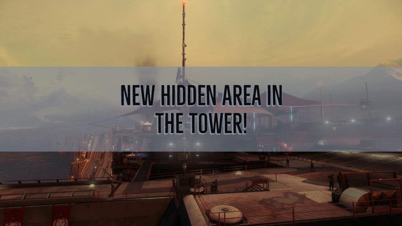 New Secret Room In The Tower [Destiny 2] - YouTube