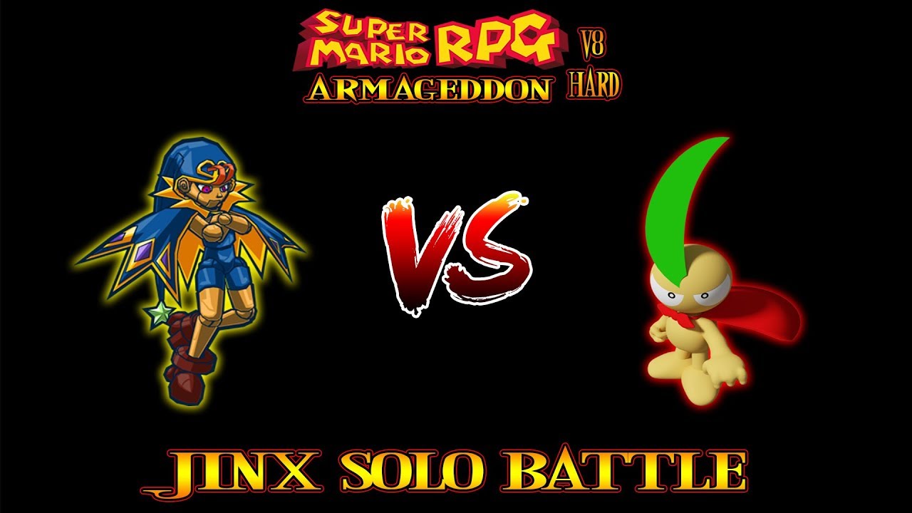Super Mario RPG Armageddon Hard Mode Bosses #15 - Jinx Solo Battle ...
