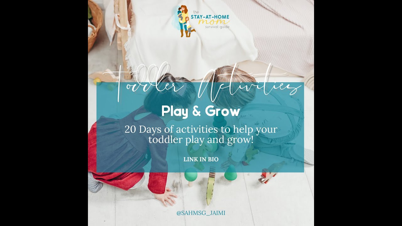 Toddler Play & Grow Activity Guide - YouTube