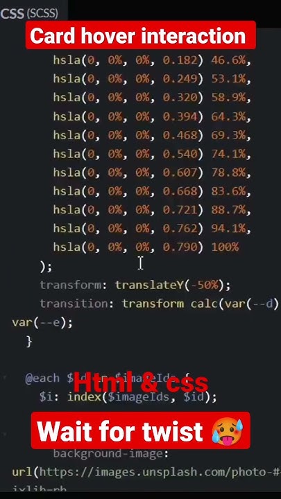 Card hover interaction| #short #youtubeshorts #shortcuts #coading #html #css - YouTube