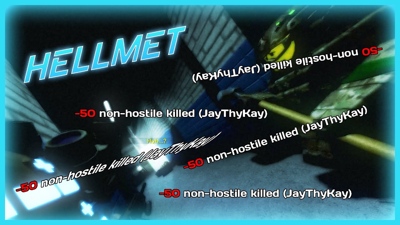 Committing WAR CRIMES in HELLMET | ROBLOX - YouTube