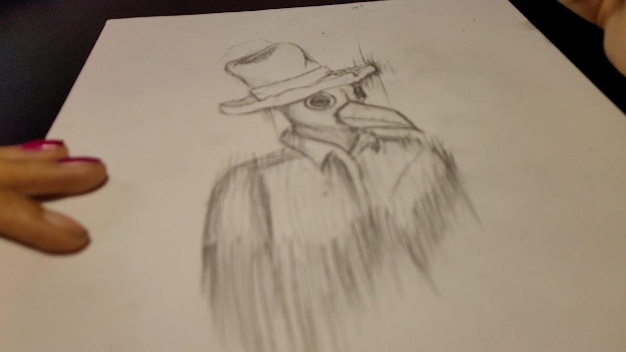 Drawing-- [ The Plague Mask] - YouTube