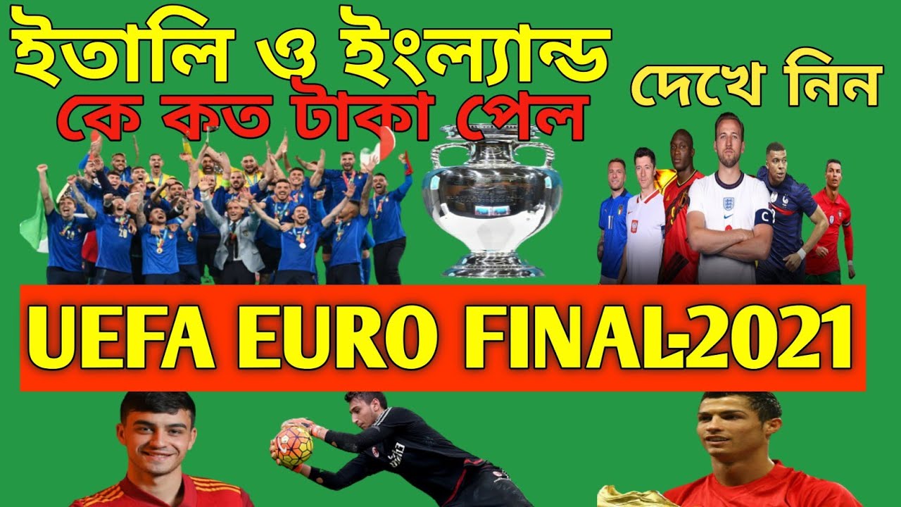 What Is The Amount Of UEFA EURO Prize Money 2021 , #UEFA EURO FINAL ...