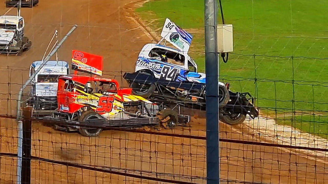 Huntly Speedway - Stockcar Teams Event - 19/2/22 - YouTube