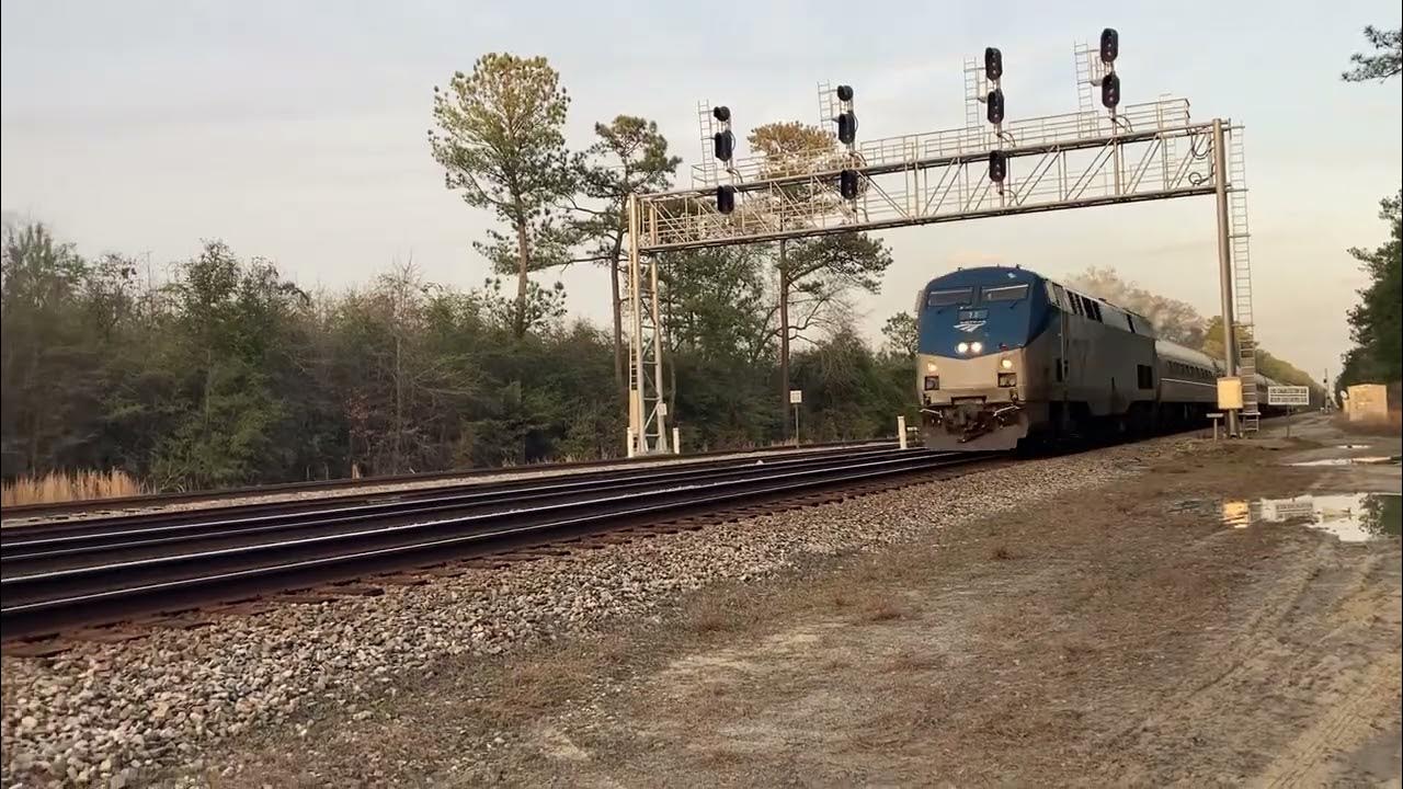 Amtrak P089 SB engine 13 - YouTube