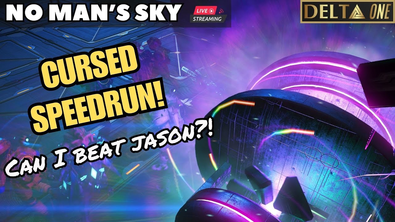 Cursed SPEEDRUN in No Man's Sky: Can I Beat Jason?! | Live - YouTube
