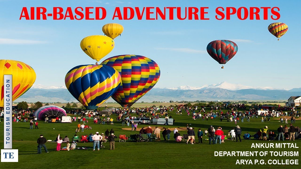 Adventure Tourism (Air Based Activity) - YouTube