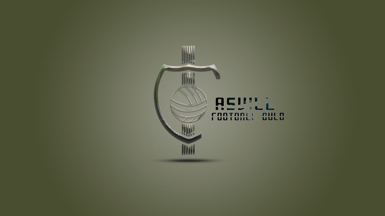 football logo design in photoshop CS6 - YouTube
