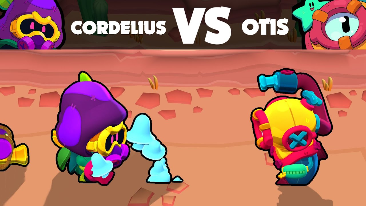 CORDELIUS VS OTIS | 1 vs 1 | Brawl Stars - YouTube