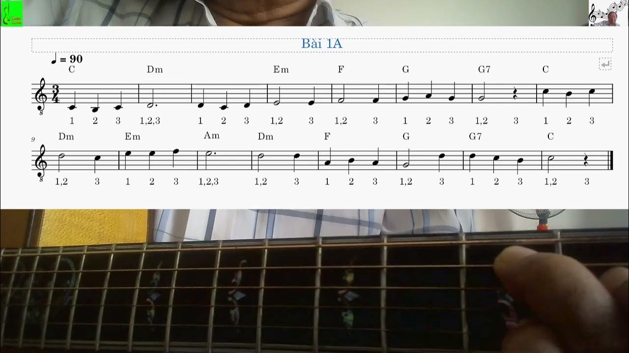 LUYỆN NHỊP, PHÁCH (BÀI 1) - GUITAR CHO NGƯỜI LỚN TUỔI - TUAN TA HO - YouTube