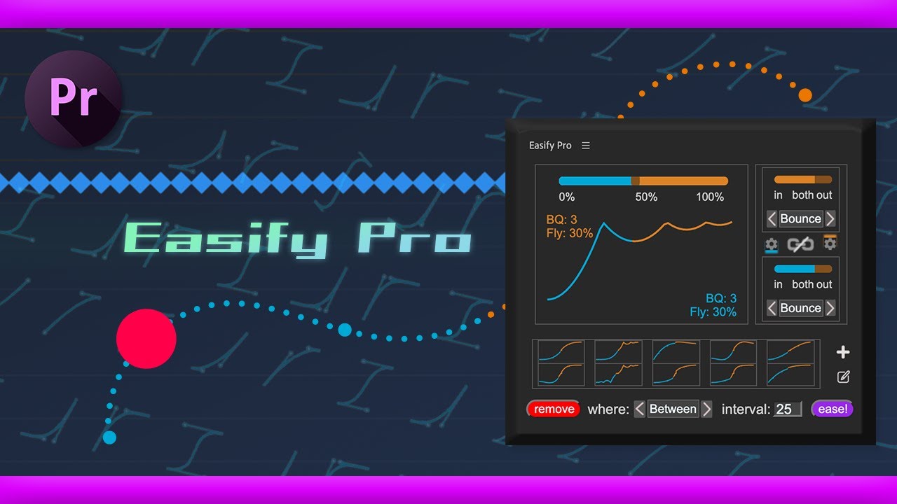 【Premiere Pro】ついに登場!!イージング（カーブ）を自在に調整・適用できるエクステンション『Easify Pro』を最速で徹底解説!! - YouTube