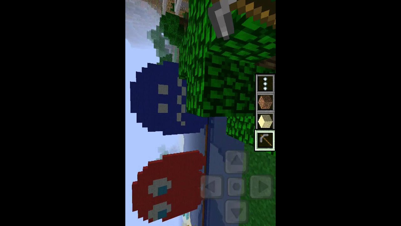 minecraft pocket edition insane pixel art - YouTube