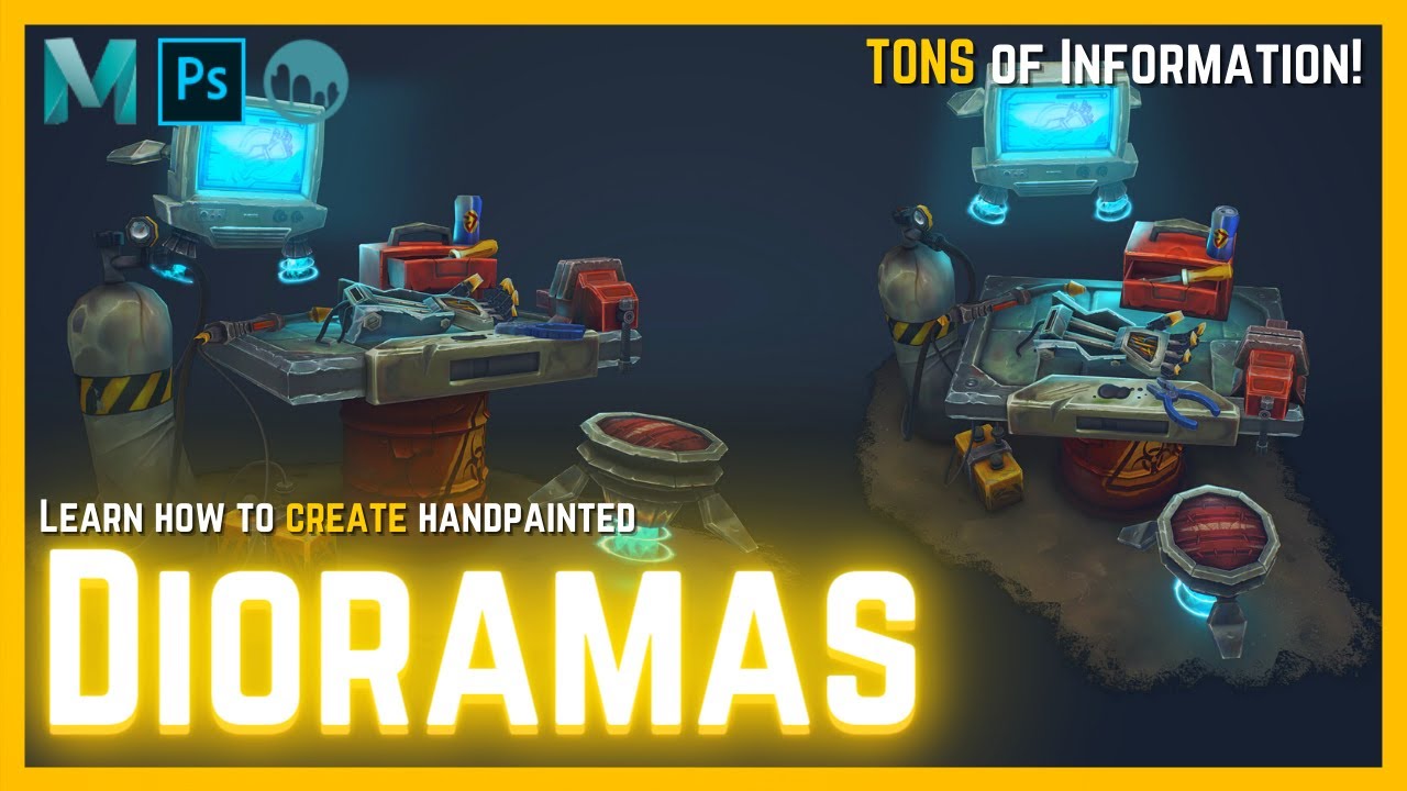 How to Create Handpainted 3D Environments for Beginners - YouTube