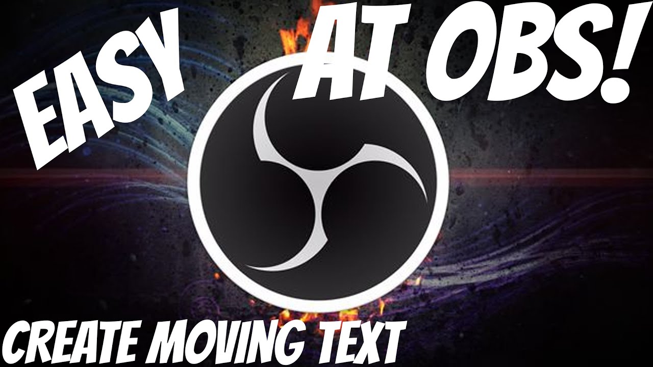 CREATE MOVING TEXT IN OBS SUBSCRIBE TEXT etc YouTube CREATE MOVING TEXT IN OBS SUBSCRIBE TEXT etc YouTube