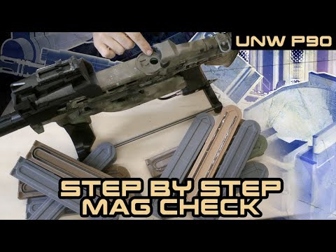 UNW P90: step by step mag function check (and a bit of a update) - YouTube