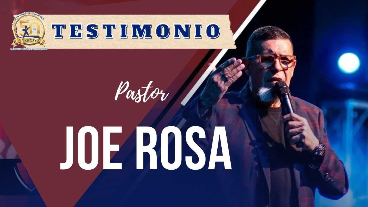 Testimonio del Pastor Joe Rosa graduado de Teen Challenge Puerto Rico ...