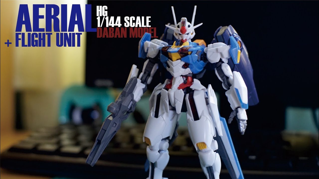 Review Singkat HG 1/144 Aerial + Flight Unit Daban - YouTube
