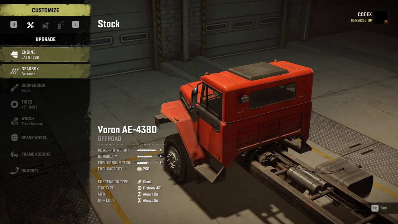 SnowRunner | Buy & Custom Voron AE-4380 - YouTube