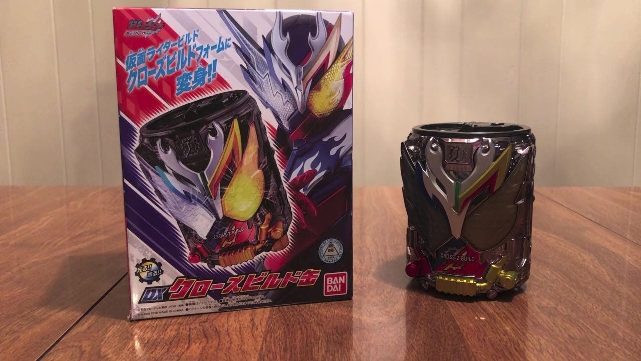 Kamen Rider Build DX Cross-Z Build Can Review - YouTube