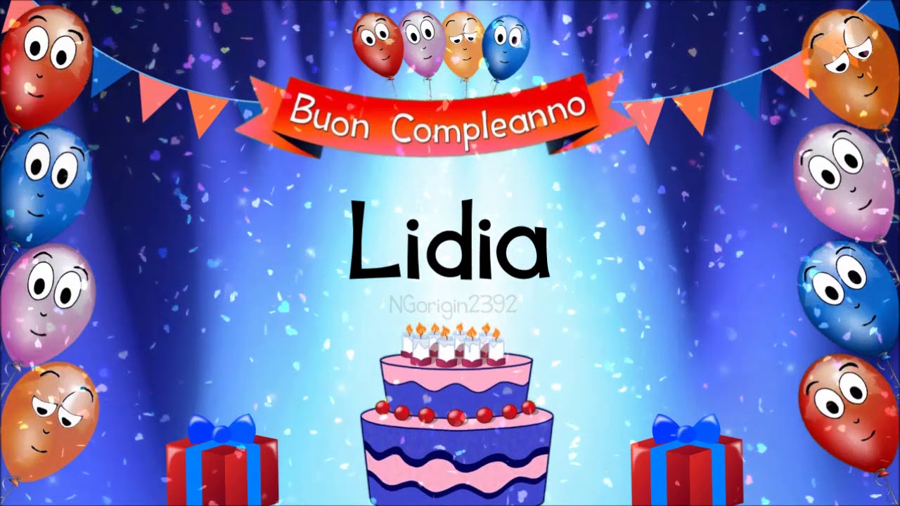 Tanti auguri di buon compleanno Lidia! - YouTube
