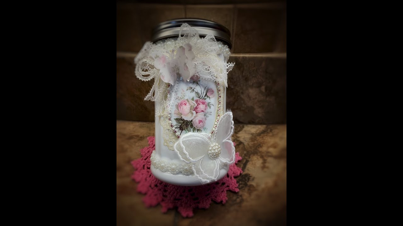 Alter a Sugar Shaker Jar, by: Refunction Crafts - YouTube