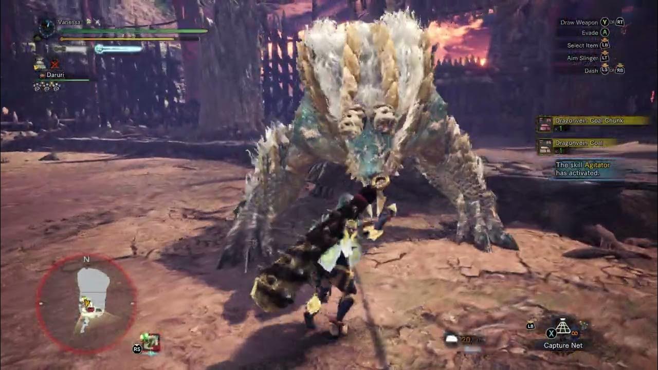 MHW: Iceborne Zinogre Greatsword solo - YouTube