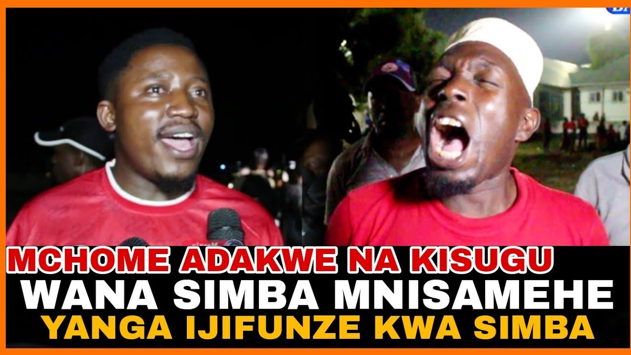 MCHOME MAPOVU ADAKWA LIVE USO KWA USO NA KISUGU HAPATOSHI/ AWAOMBA ...
