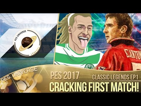 [TTB] PES 2017 - Classic Legends Series Ep1 - Man United vs Celtic!