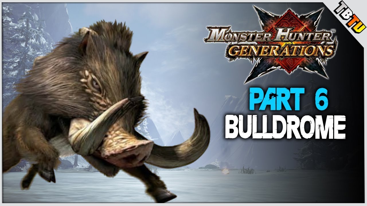 BULLDROME BATTLE! Longsword Gameplay - Monster Hunter Generations (MHX ...