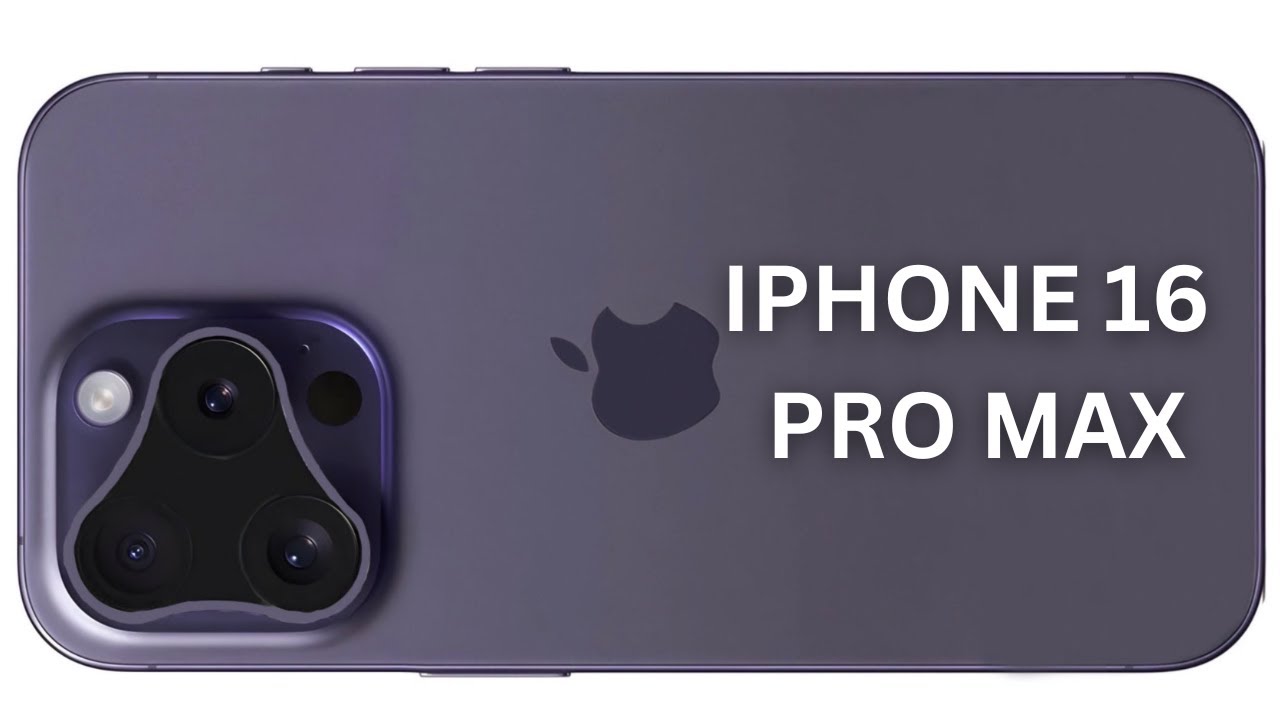 iPhone 16 Pro Max - The New Camera Design Leaked - YouTube