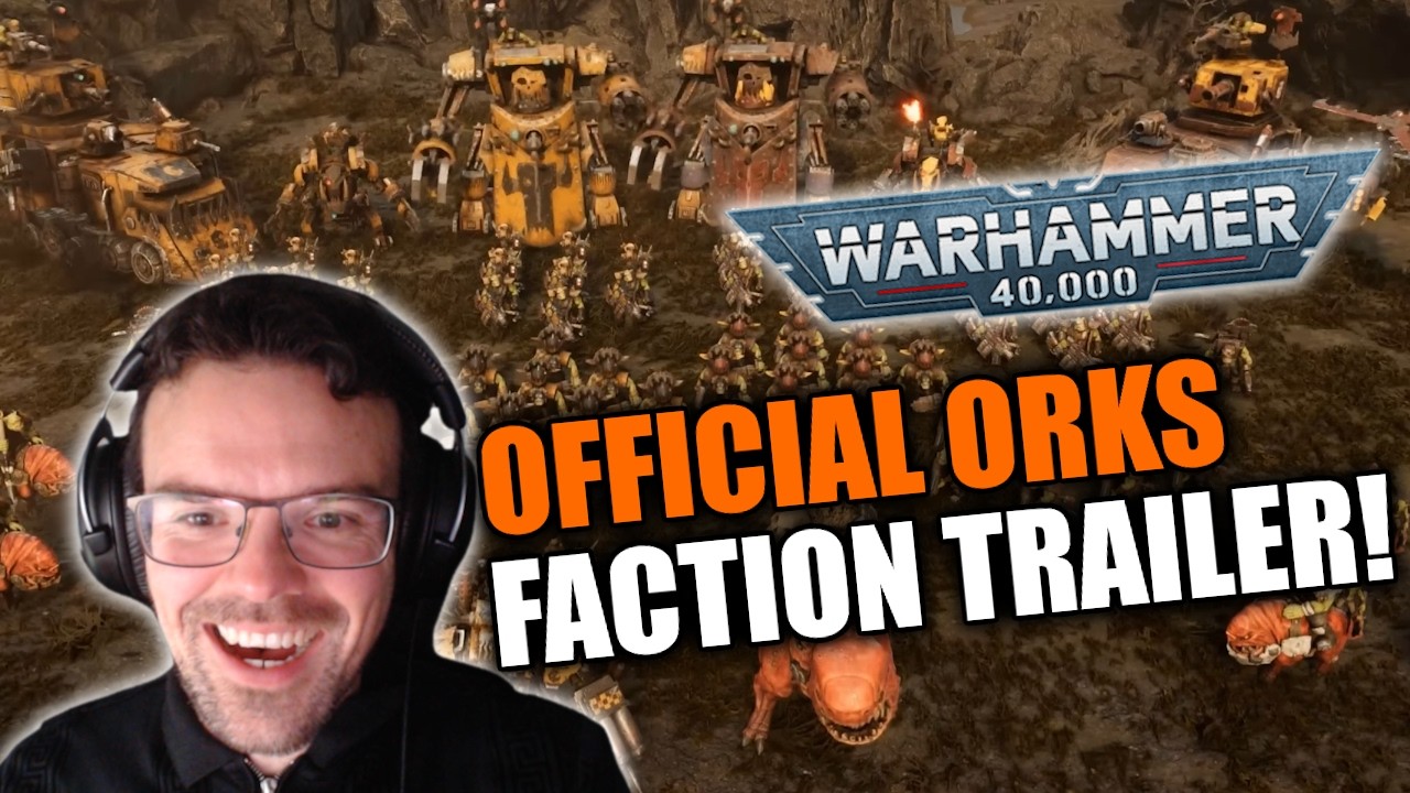 ORK FACTION FOCUS! Massive New Dawn Of War 4 Trailer Reaction ...