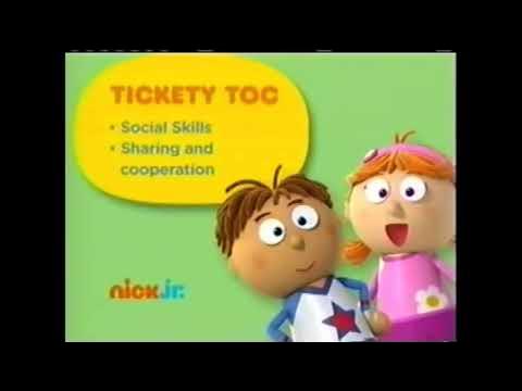 Nick Jr Tickety Toc Curriculum Borad - YouTube