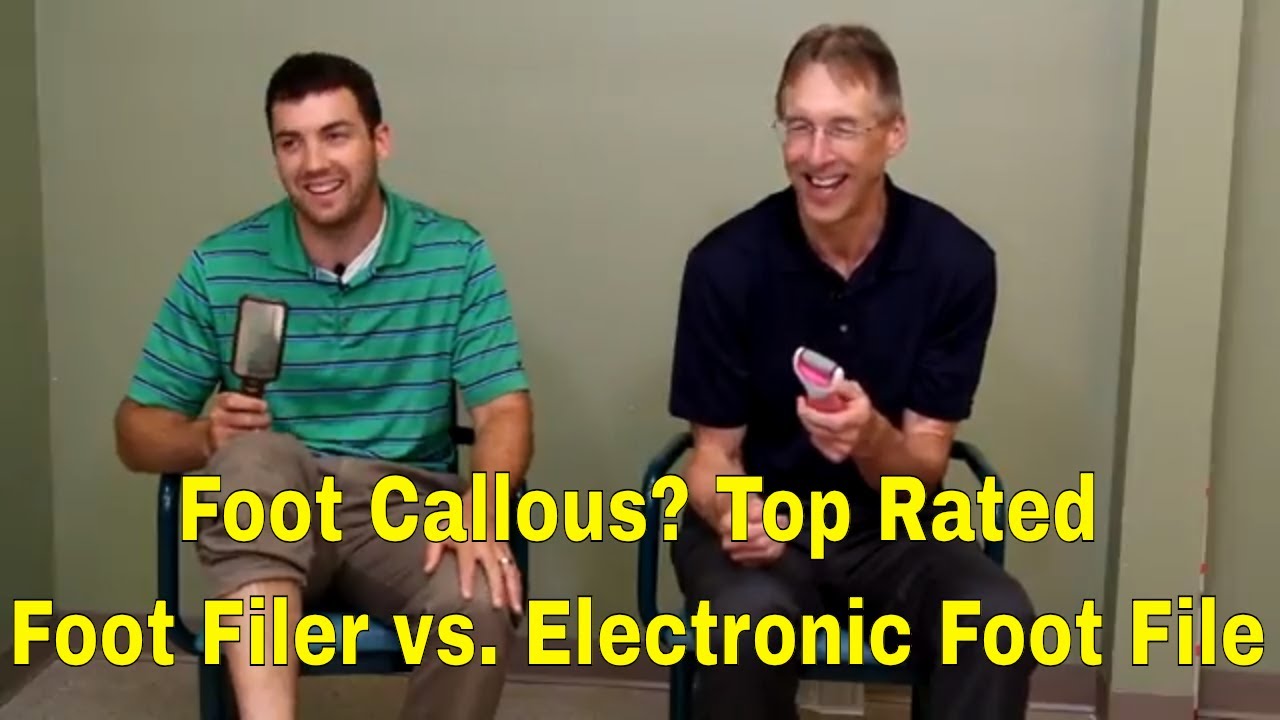 Foot Callous? Top Rated Foot Filer vs. Electronic Foot File - YouTube