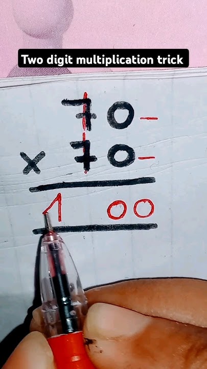 two same digit multiplication trick #maths #multiply #mathstricks # ...
